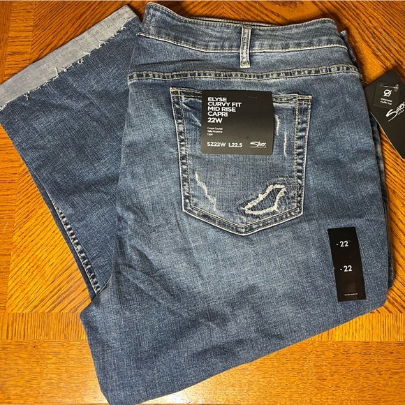 Silver Jeans | Jeans | Nwt Silver Jeans Co Curvy Fit Mid Rise ...